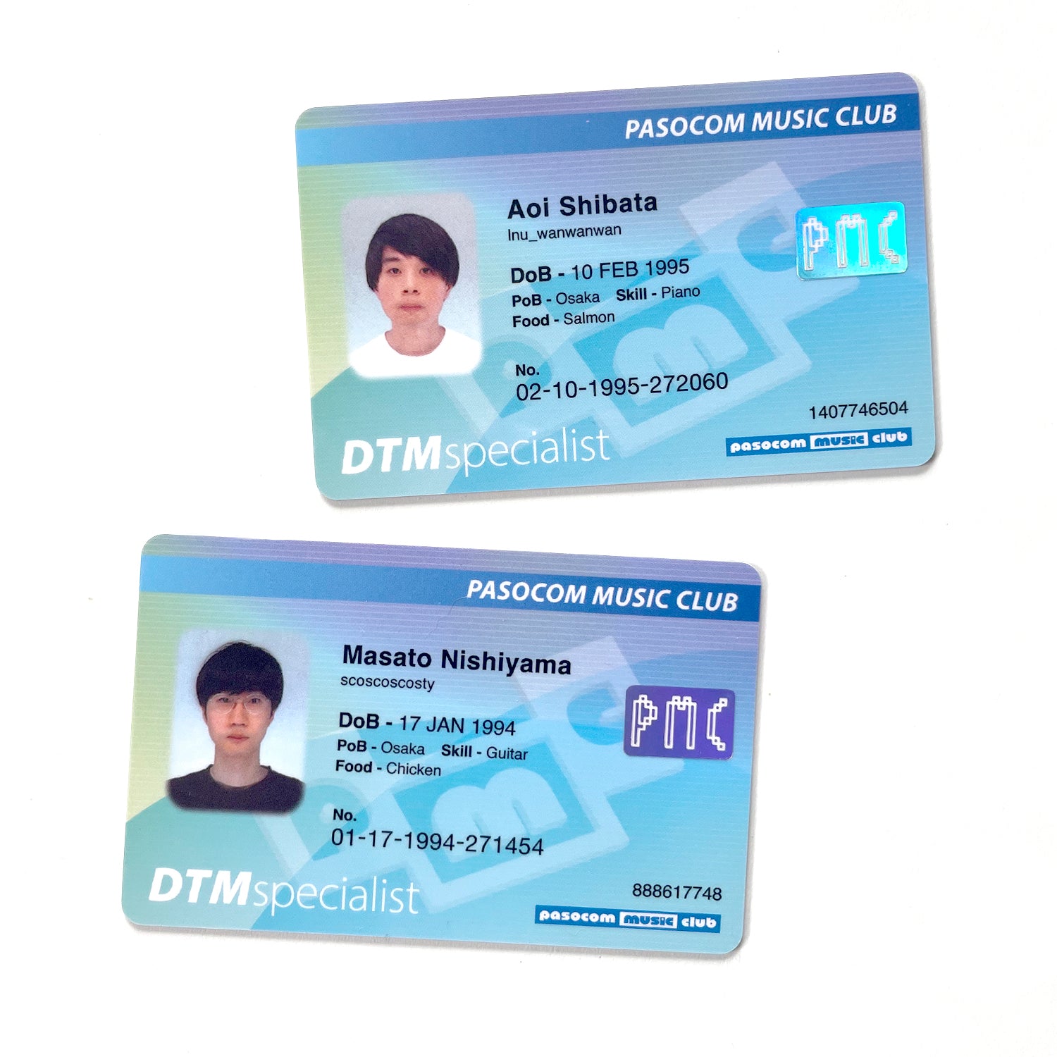 DTM Specialist Card（柴田ver. / 西山ver.） – HATIHATI PRODUCTS